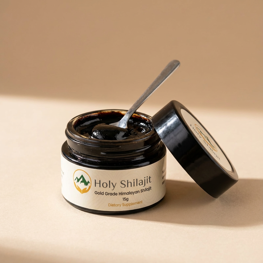 Shilajit Resin Jars – Holy Shilajit - Vital Extract from the Himalayas